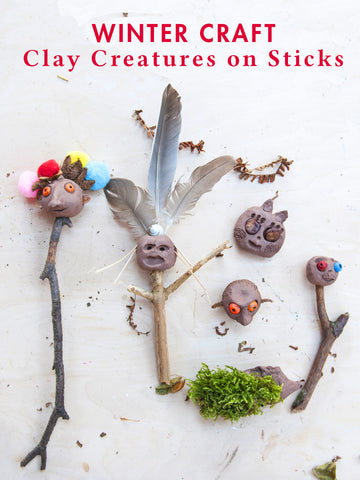 The Clay Heads - Make Your own Clay Creatures on a Stick – Red Hand Gang